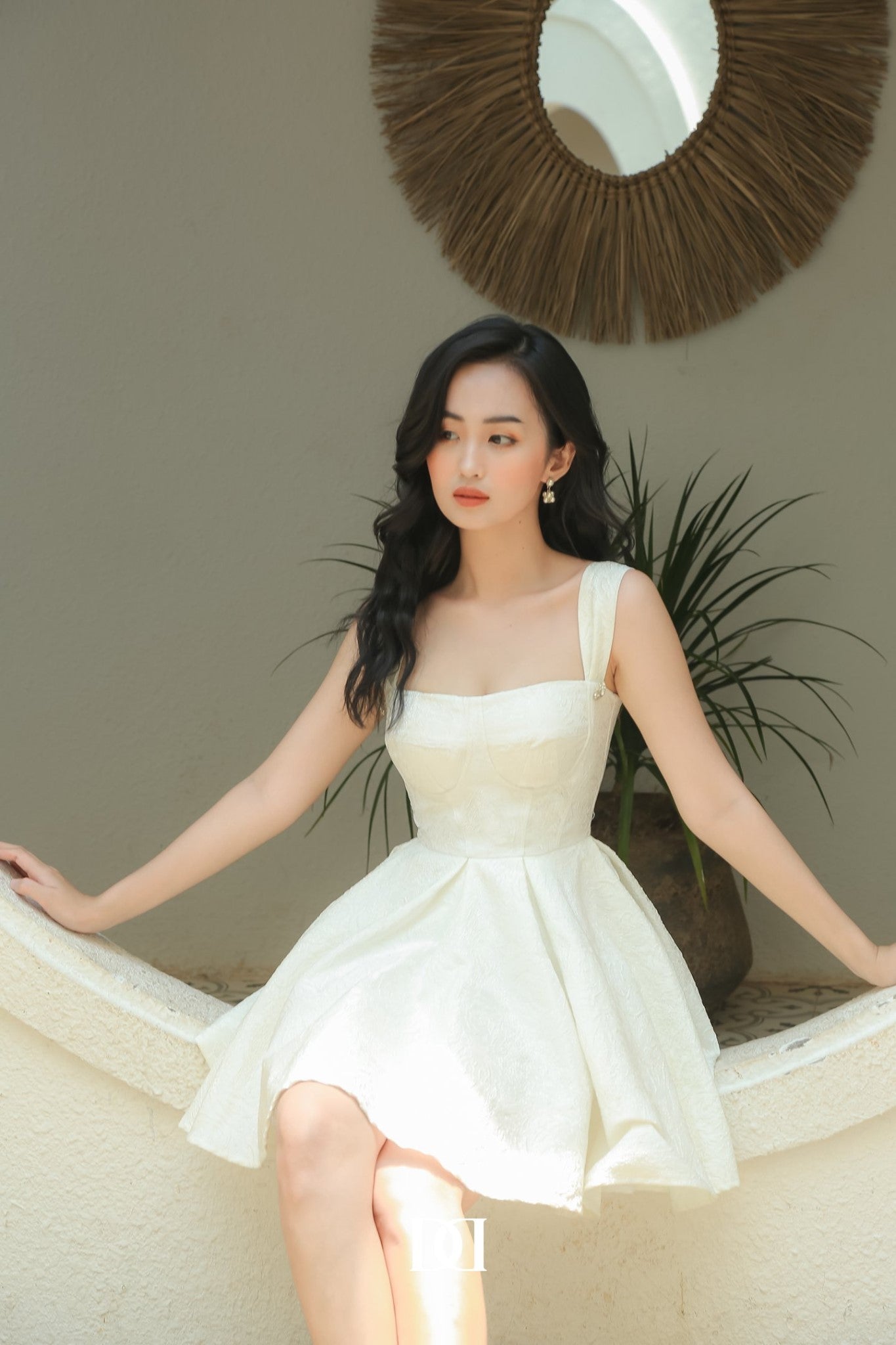 Martha Dress ( White ) – DARLING DIVA VN